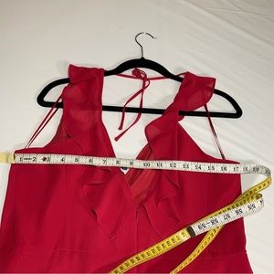 Dynamite | Dresses | Dynamite Robe Ruffle All Over Maxi Dress Persian ...